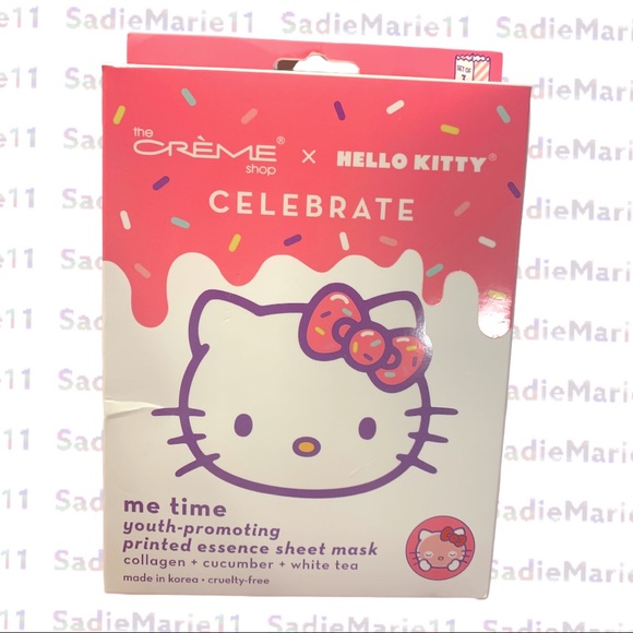 Hello Kitty | Skincare | New Creme Shop X Hello Kitty Face Masks 3 ...